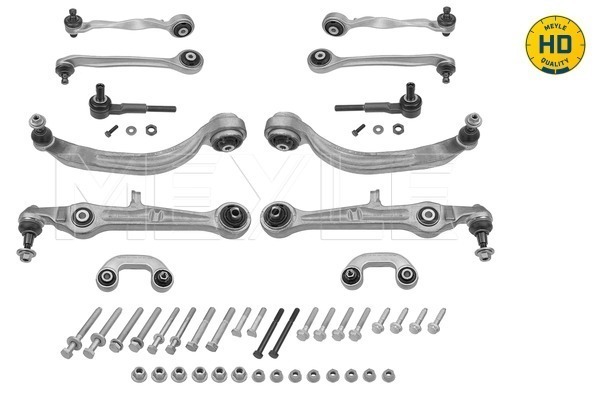 Kit de bras de suspension - AUDI A4 B7 Avant (8ED) 3.0 TDI quattro ...